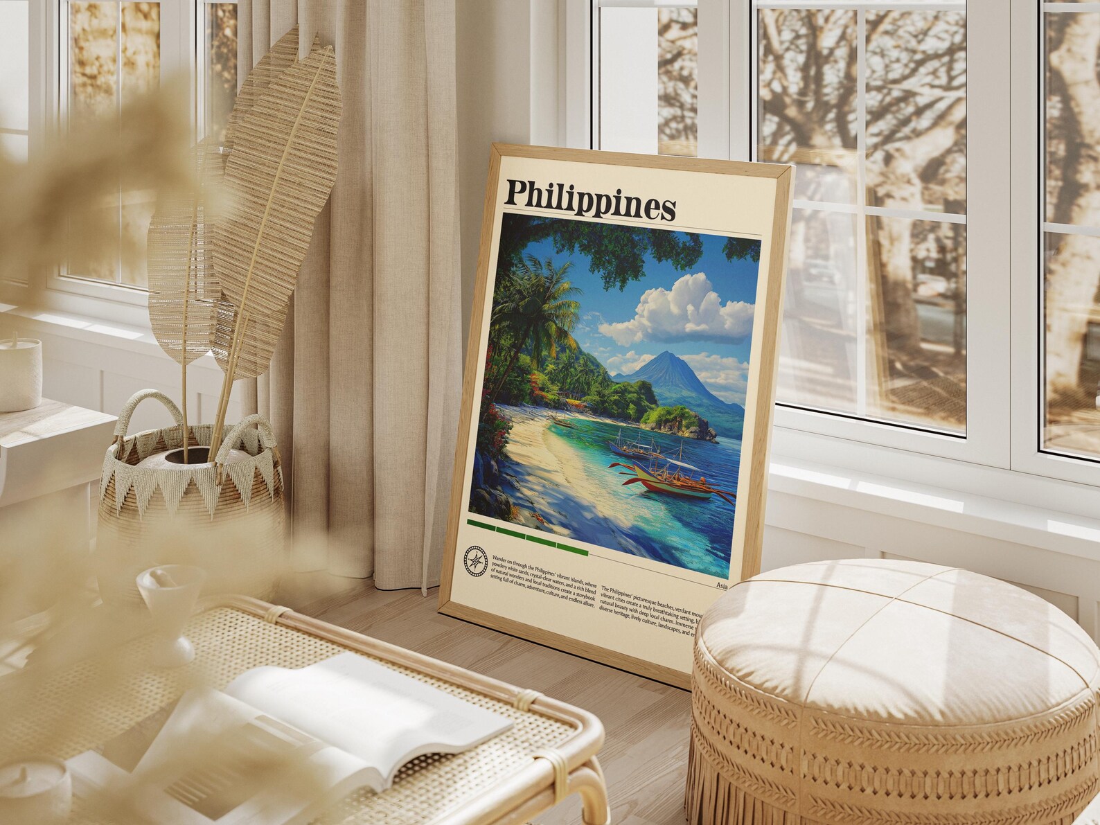 Philippines Travel Print - Asia, Philippines Poster, Travel Wall Art ...