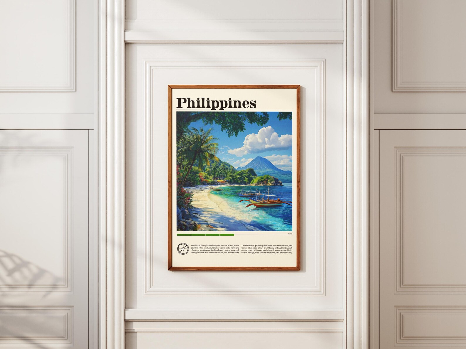Philippines Travel Print - Asia, Philippines Poster, Travel Wall Art ...