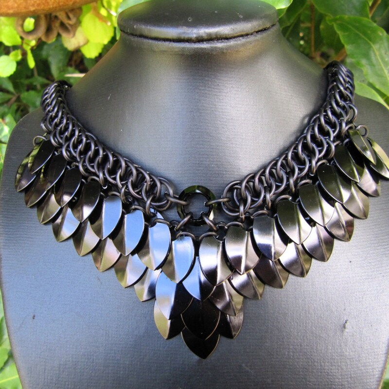 Scale Maille Necklace - Etsy