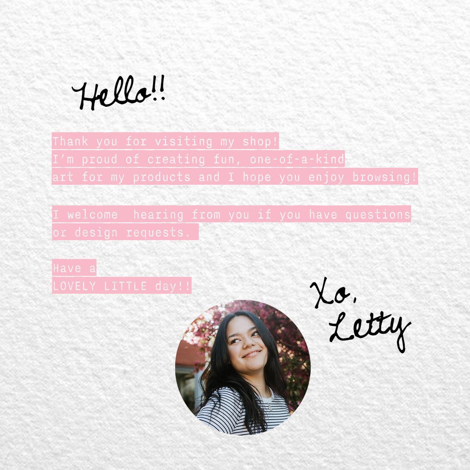 Custom Sticker Design | Includes Text and Simple Illustration - Etsy