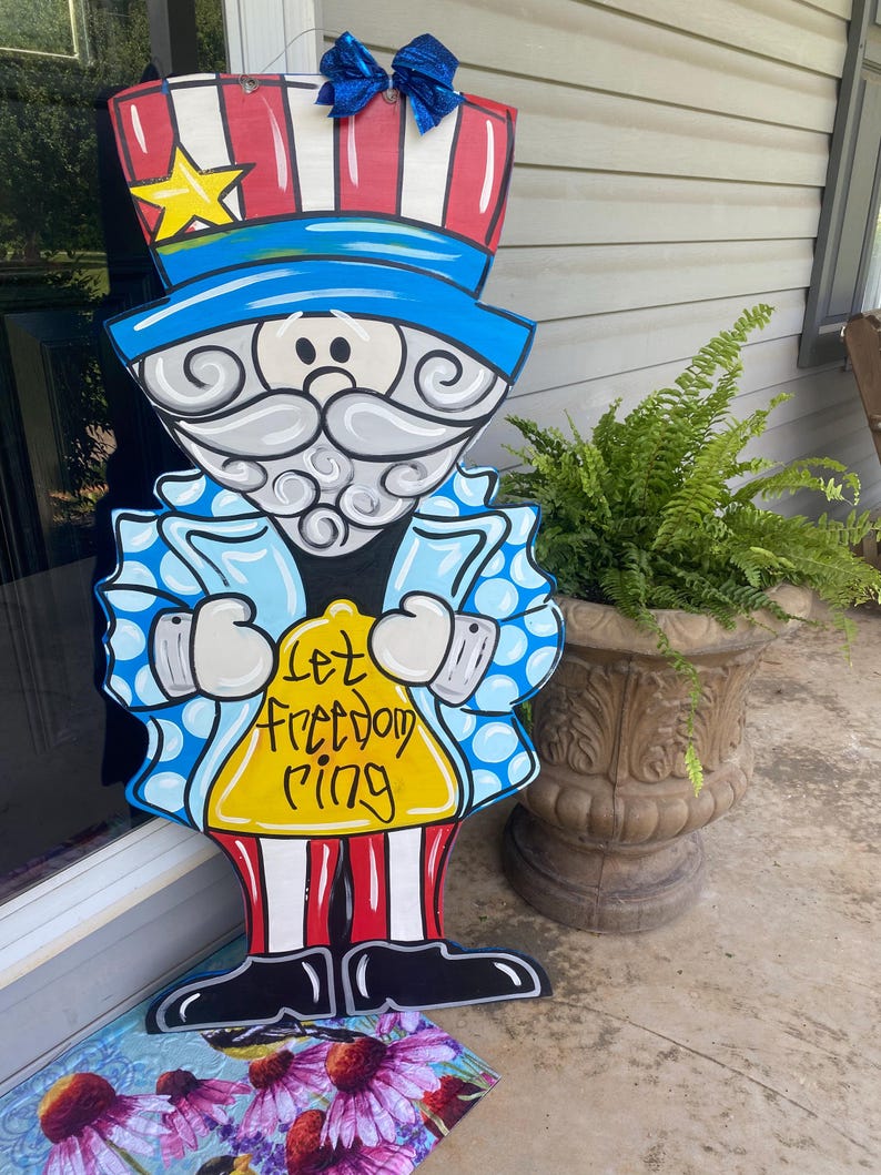 HUGE Uncle Sam Door Hanger - Etsy
