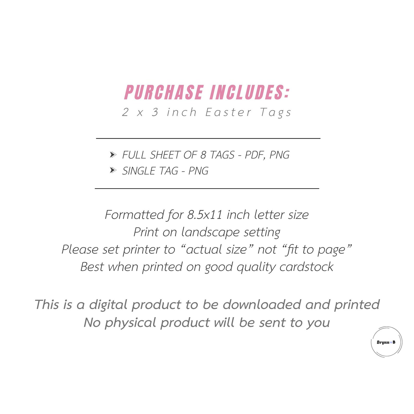 Printable Happy Easter Gift Tags / 3 Flowers Treat Tags - Etsy