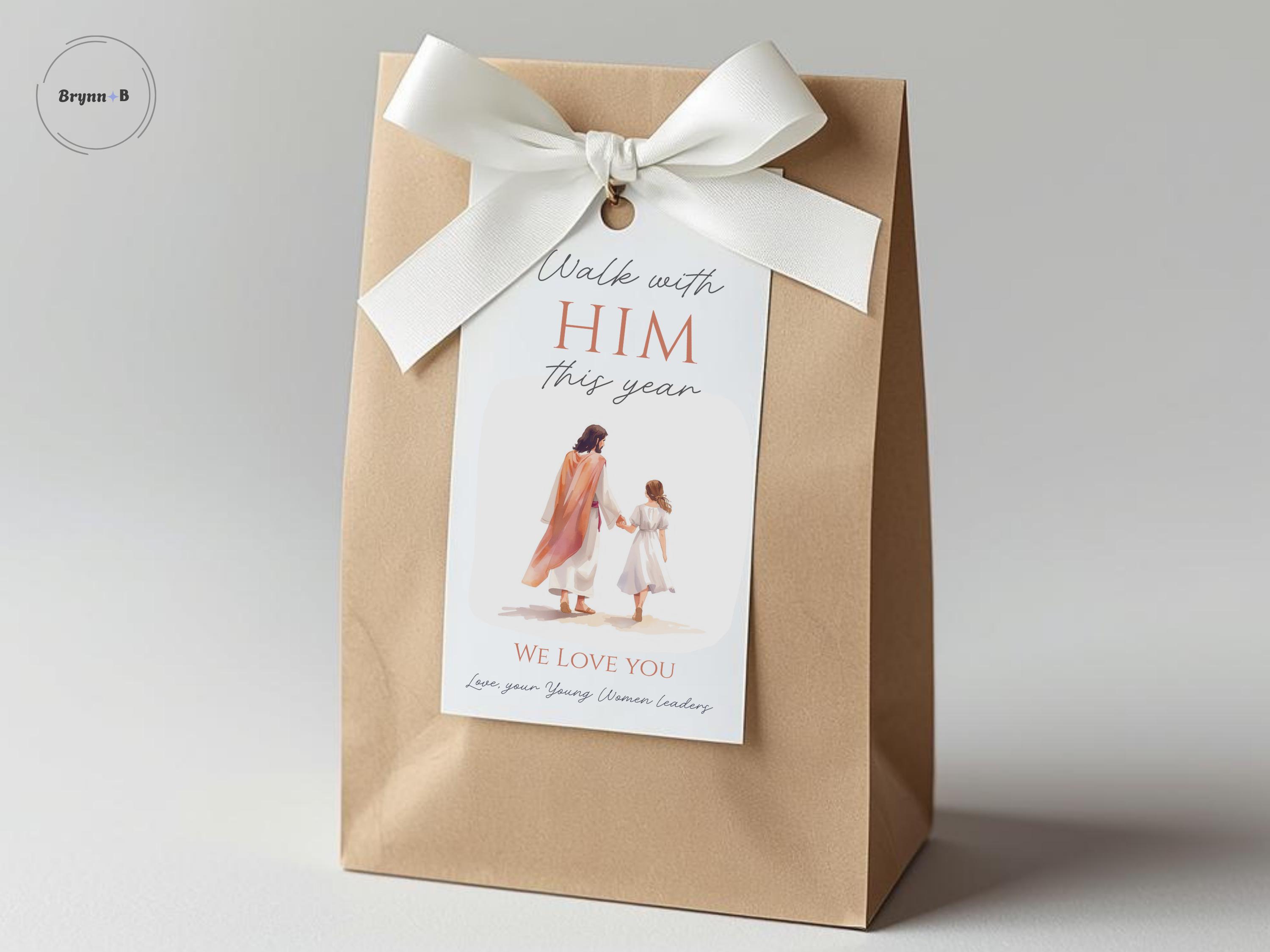 Printable Walk With Him Tags | Walk With Me Youth Theme 2026 - Etsy