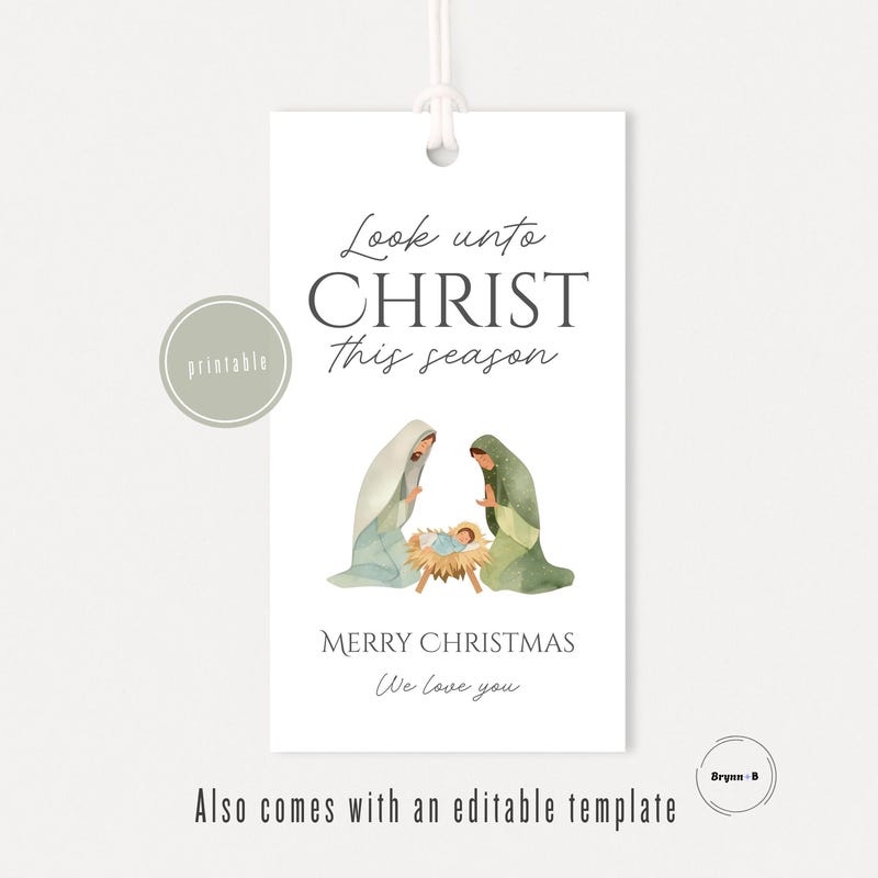 Religious Christmas Stickers - Etsy