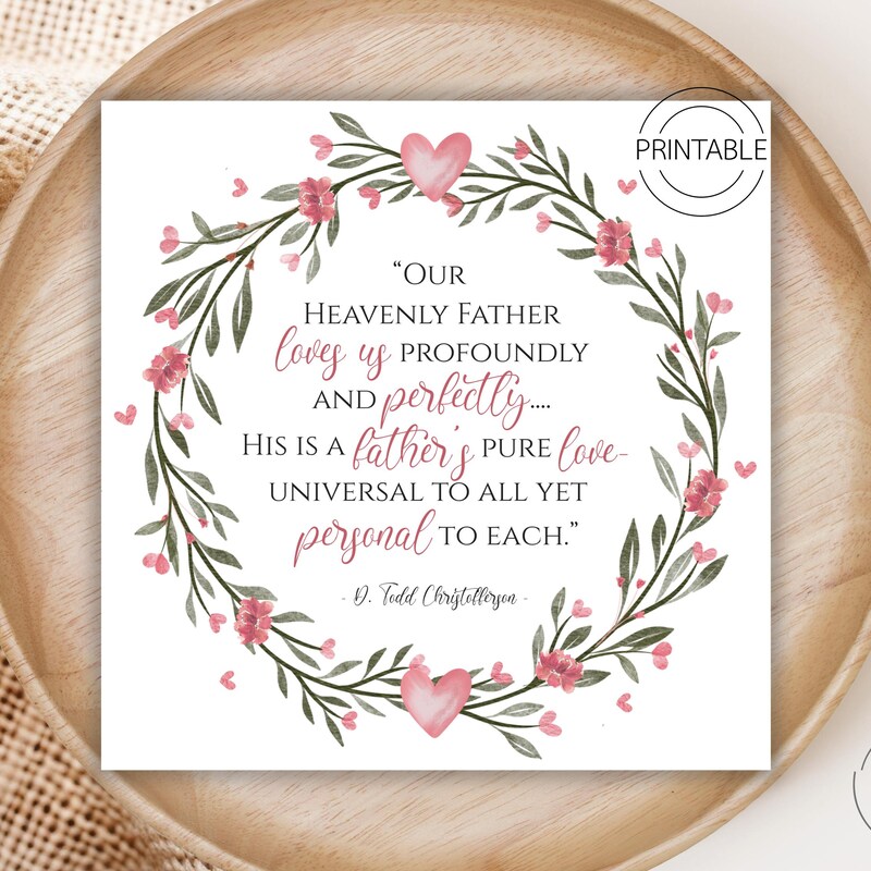 Valentine Quote Lds - Etsy UK