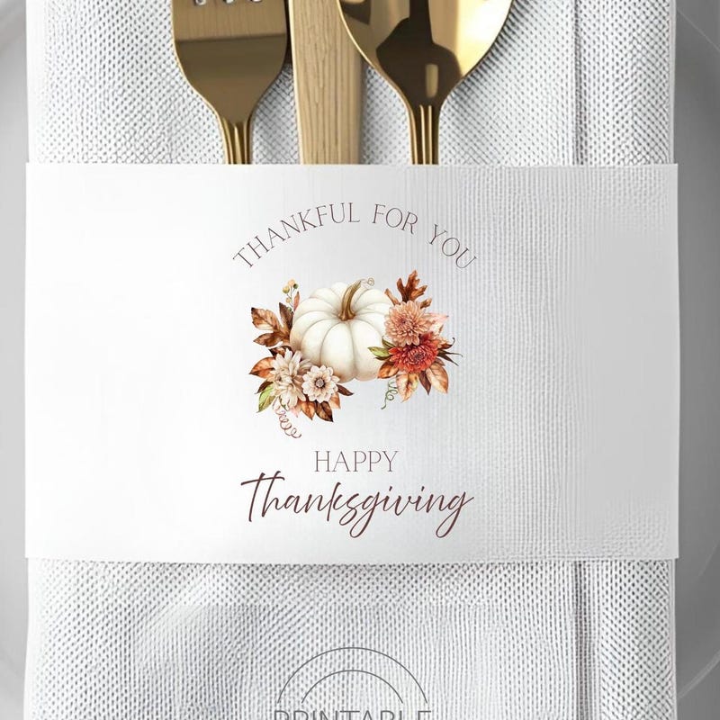 Thanks Giving Utensil Holder - Etsy
