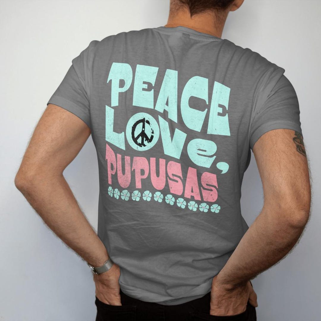 Peace, Love, Pupusas - Etsy