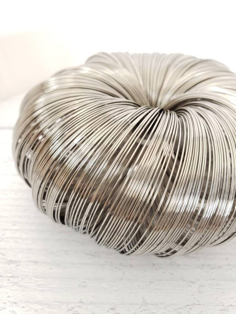 Stainless Steel Memory Wire 50mm 2 Diameter High - Etsy