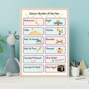 Teach Your Child the 12 Months in Islam With This Fun & Educational ...
