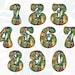 Jungle Alphabet & Numbers Bundle | Doddle Letters | PNG Alphabet | PNG ...