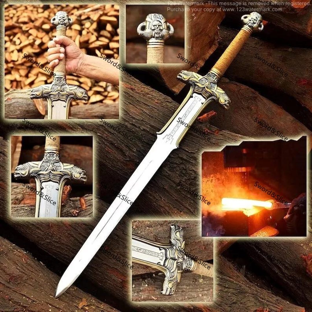 Conan the Barbarian Atlantean Sword, Thurkal Masters of Dungeon Perfect ...