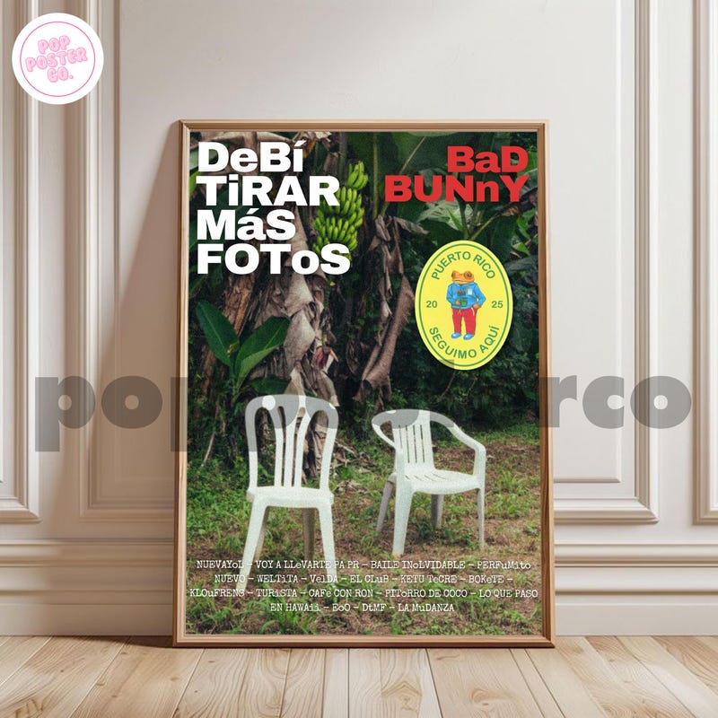 Bad Bunny Poster - Etsy