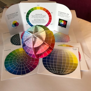 Kolormondo 3D Color Wheel: Educational Color Theory Tool - Etsy