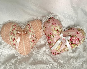 Handmade Heart-shaped Pillow - Etsy