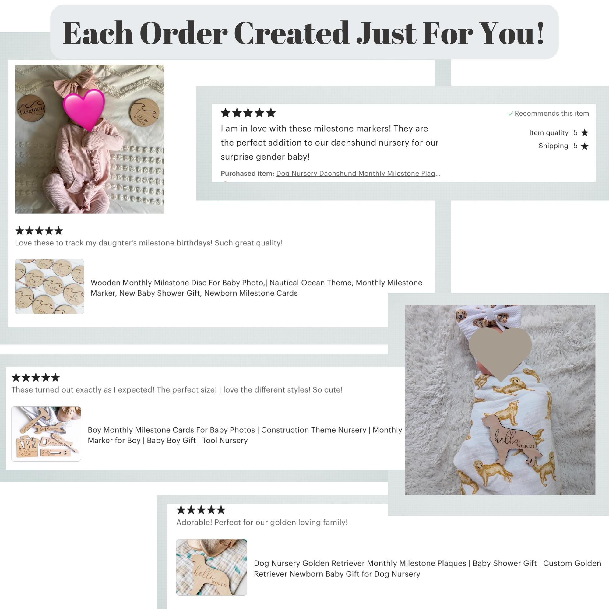 Baby Monthly Milestone Cards | Beach Nursery | Ocean Theme Nursery ...