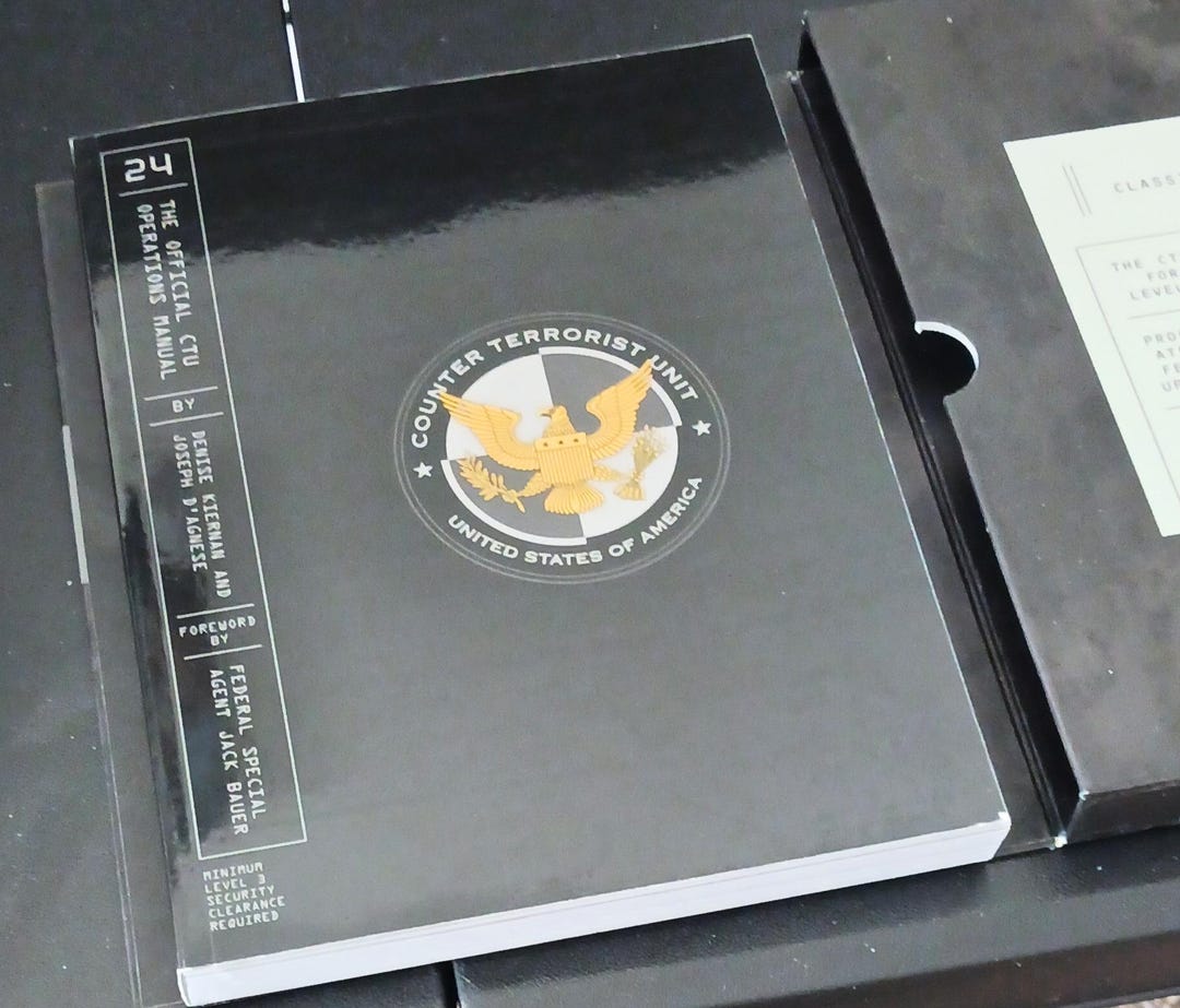 24 the Official CTU Operations Manual - Etsy