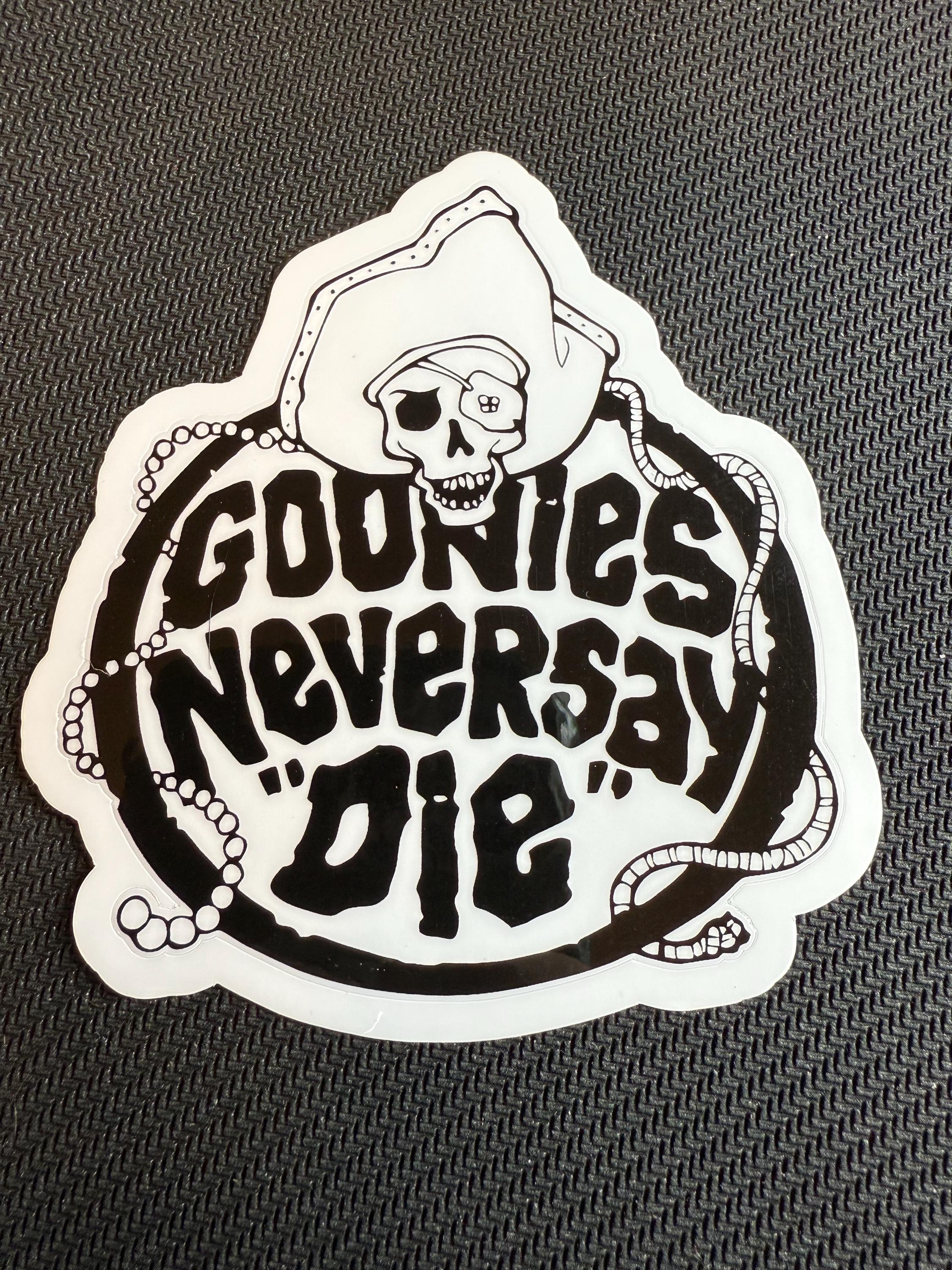Goonies Vinyl Sticker: Water-resistant Die-cut Decal - Etsy