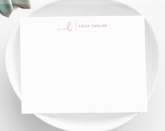 Stationary Note Card and Envelopes Stationary Set With Name - Etsy