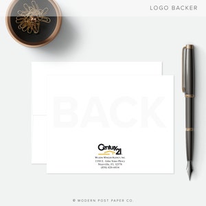Logo Backer Printing | Add Your Own Logo - Etsy