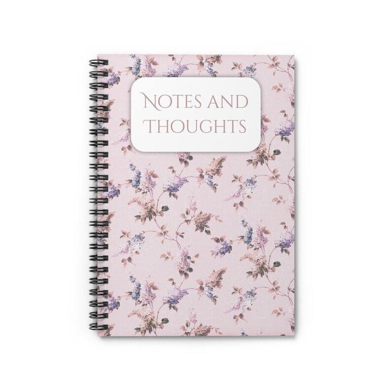 Pink Digital Notebook – A4 Printable Journal, 50 Lined Pages (PDF) - Etsy