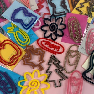 Jumbo Acrylic Paperclip, Fun & Functional Clip for Planners, Books and ...