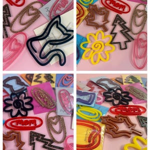 Jumbo Acrylic Paperclip, Fun & Functional Clip for Planners, Books and ...