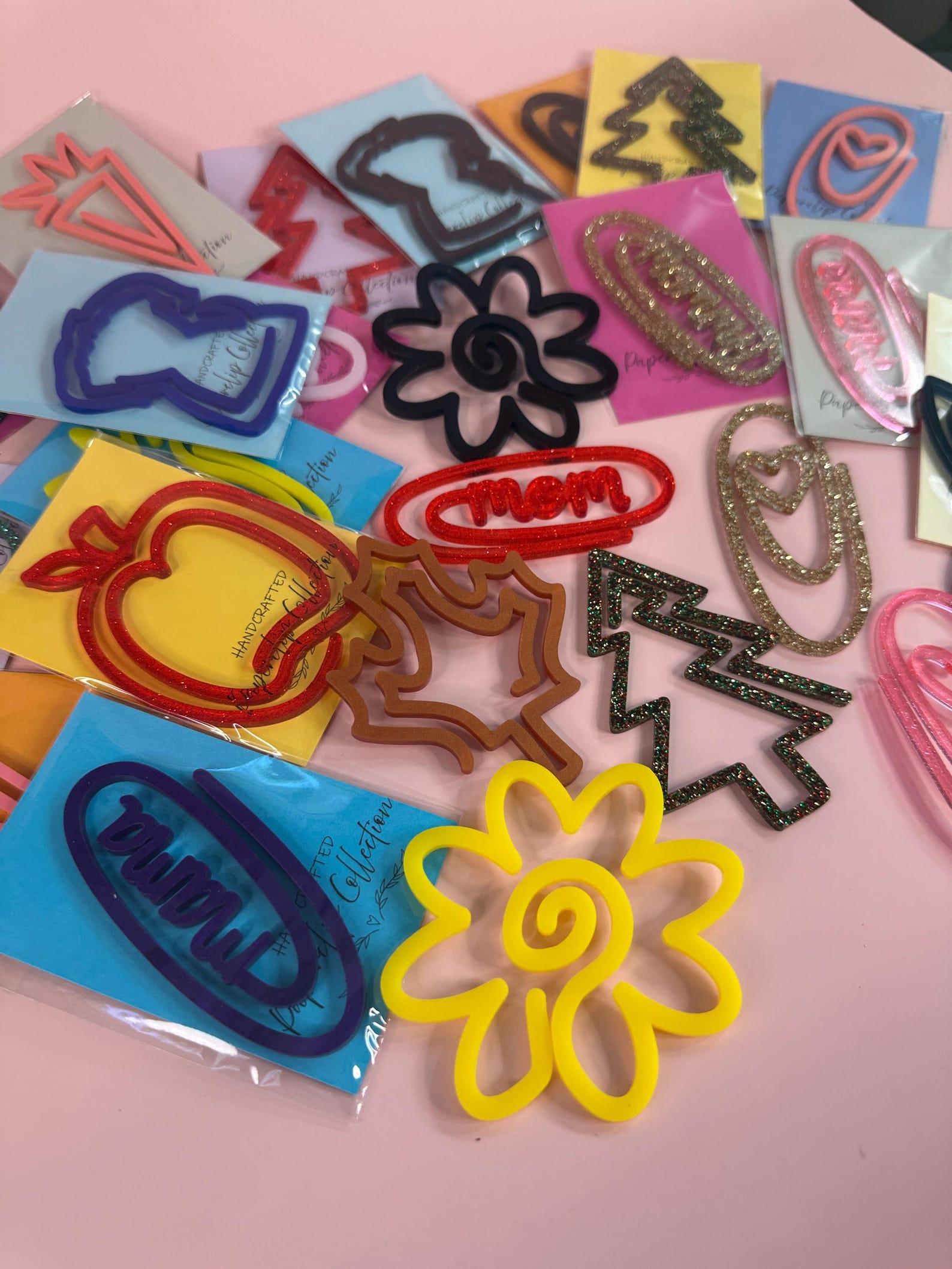 Jumbo Acrylic Paperclip, Fun & Functional Clip for Planners, Books and ...