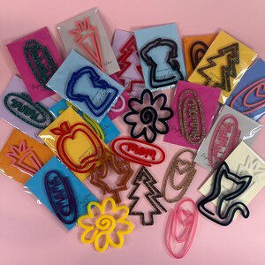 Jumbo Acrylic Paperclip, Fun & Functional Clip for Planners, Books and ...