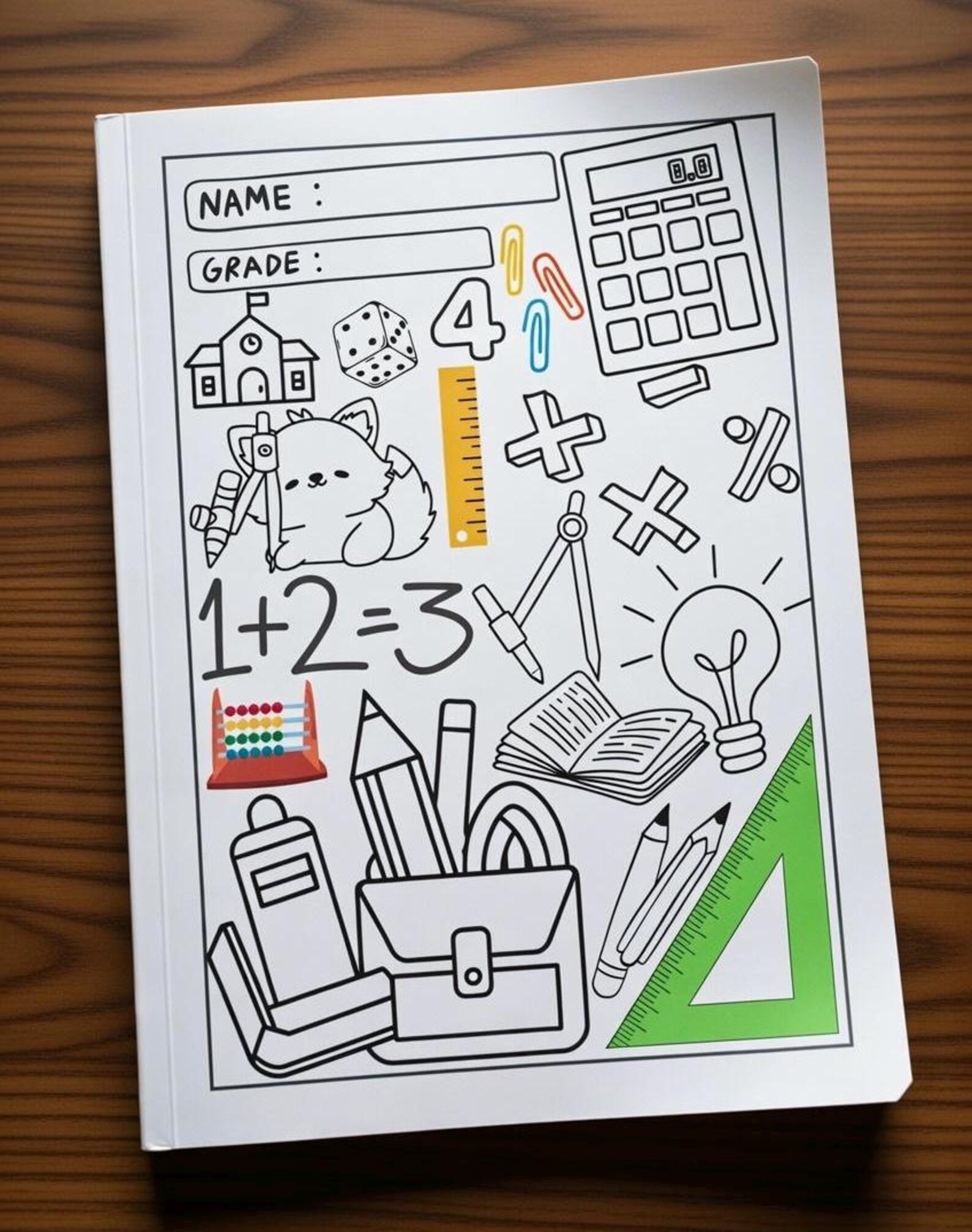 Back to School! Adorable and Fun Printable Book Covers for School ...
