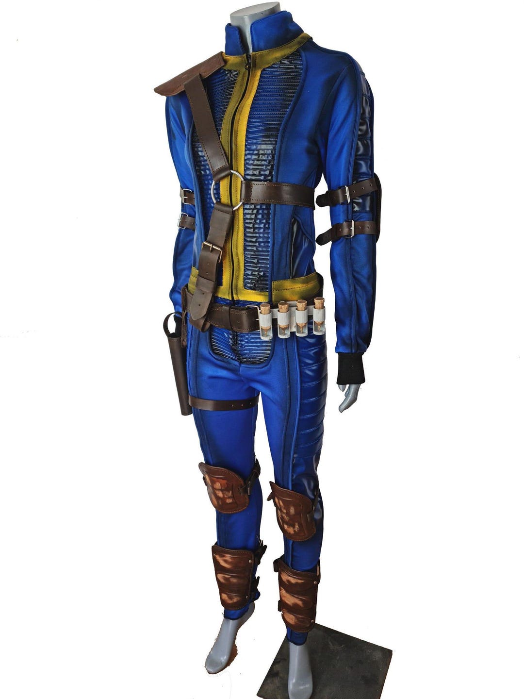Fallout Lucy Maclean Cosplay Costume | Complete Vault Suit With Belts ...