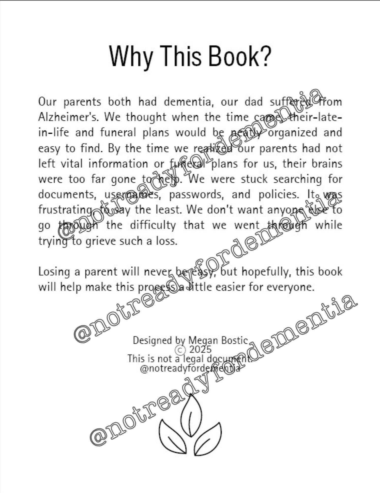 Printable Death Planner - End of Life Printable Planner - Estate ...