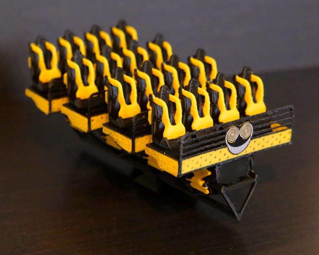THE SMILER Scale Model Roller Coaster |made-to-order| Alton Towers - Etsy