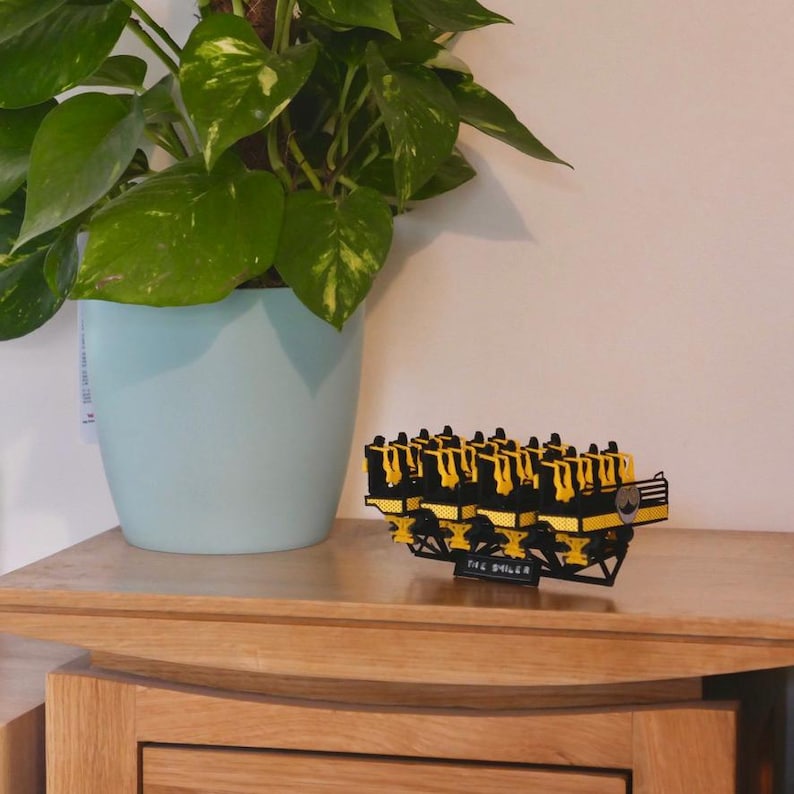 THE SMILER Scale Model Roller Coaster |made-to-order| Alton Towers - Etsy