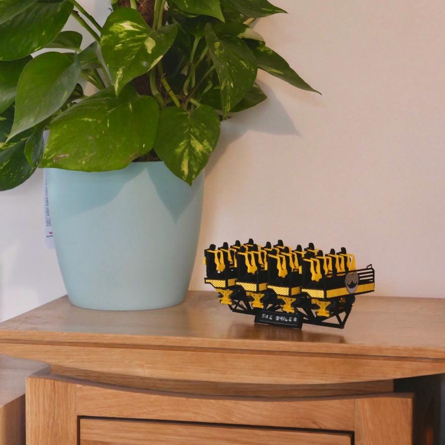 THE SMILER Scale Model Roller Coaster |made-to-order| Alton Towers - Etsy