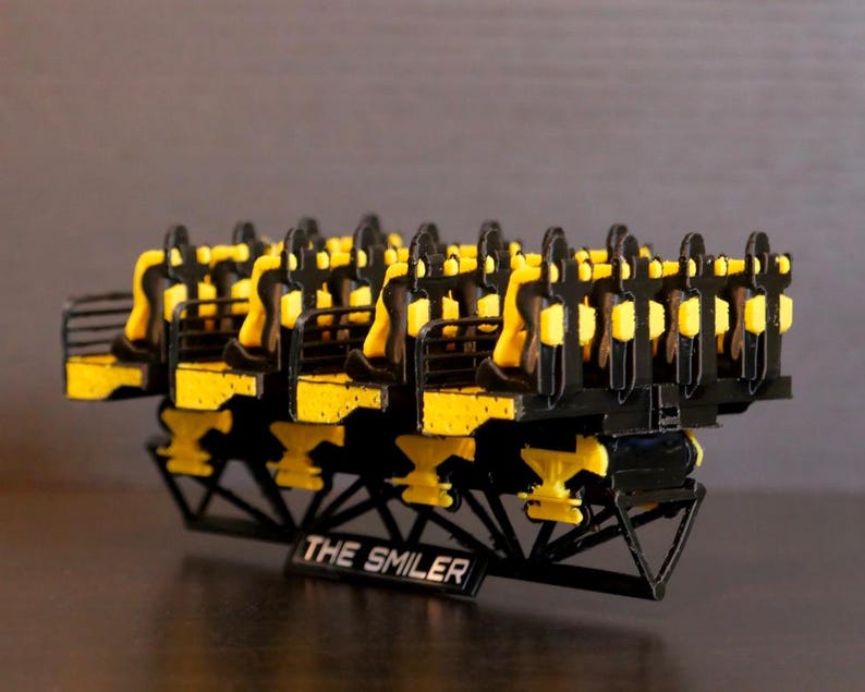 THE SMILER Scale Model Roller Coaster |made-to-order| Alton Towers - Etsy