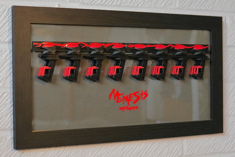 3D Nemesis Train Frame Artwork Alton Towers |made-to-order| - Etsy