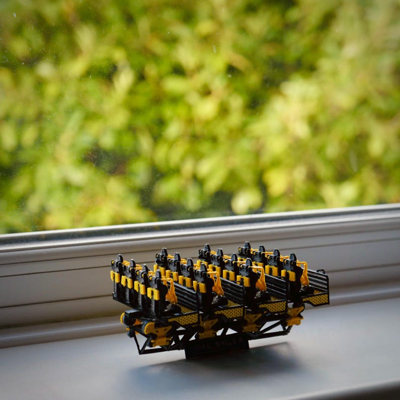 THE SMILER Scale Model Roller Coaster |made-to-order| Alton Towers - Etsy