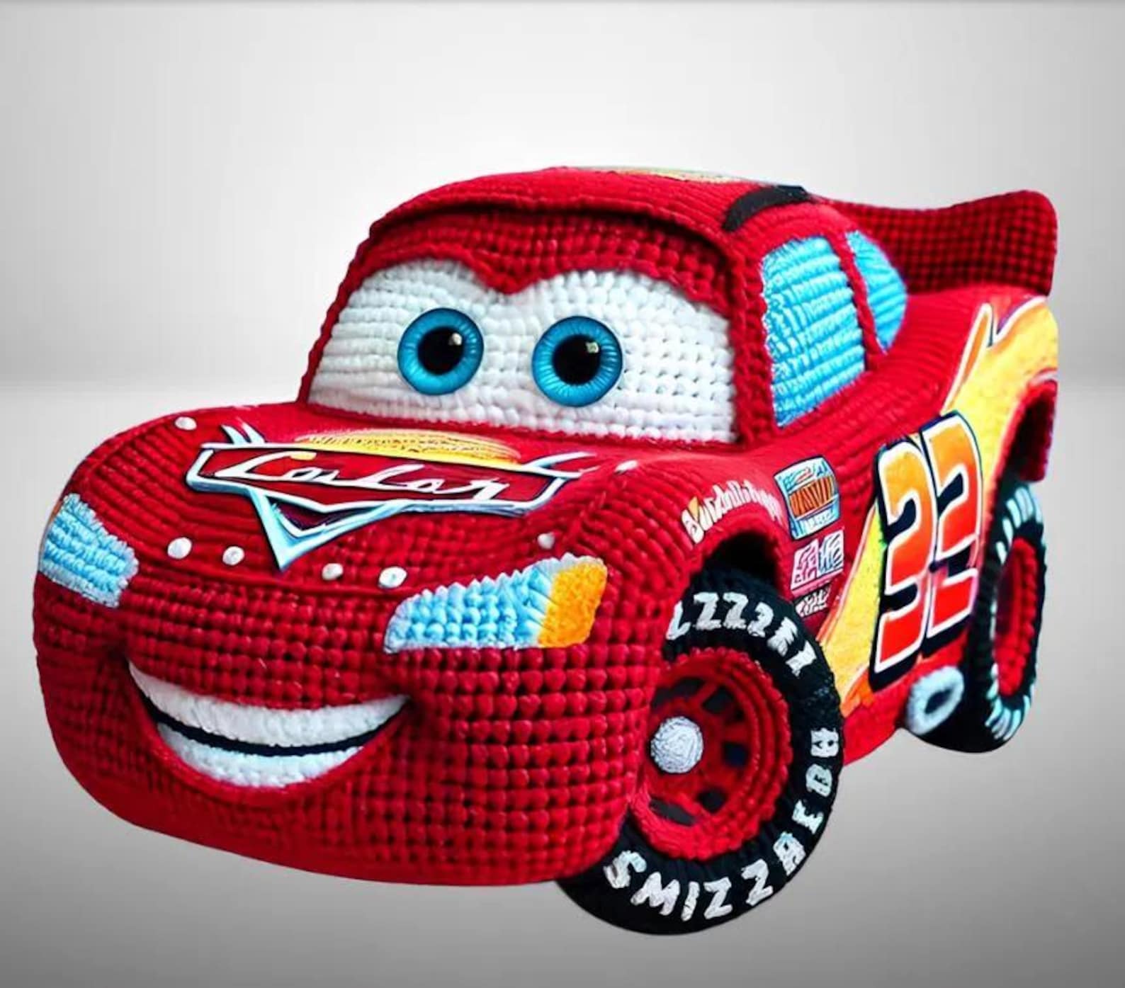 Lightning Mcqueen Crochet Pattern: Amigurumi PDF (english/german/french ...