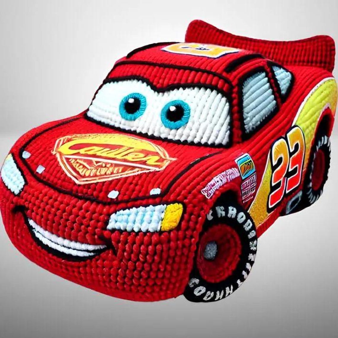 Lightning Mcqueen Crochet Pattern: Amigurumi PDF (english/german/french ...