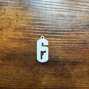 Rainbow Six Siege Keychain – Tactical FPS Gamer Accessory - Etsy
