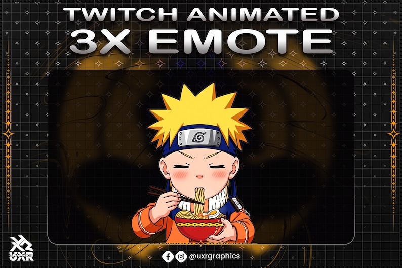 Shinobi Ninja Emote Pack | Anime Inspired Chibi Stickers for Twitch ...