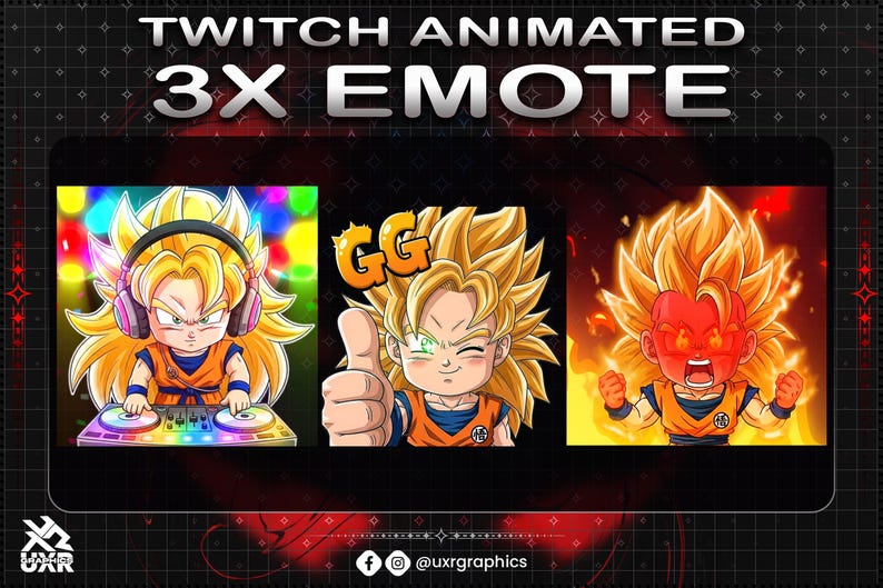 Anime Power-up Emotes | Spiky Hair Fighter | Golden Aura Transformation ...