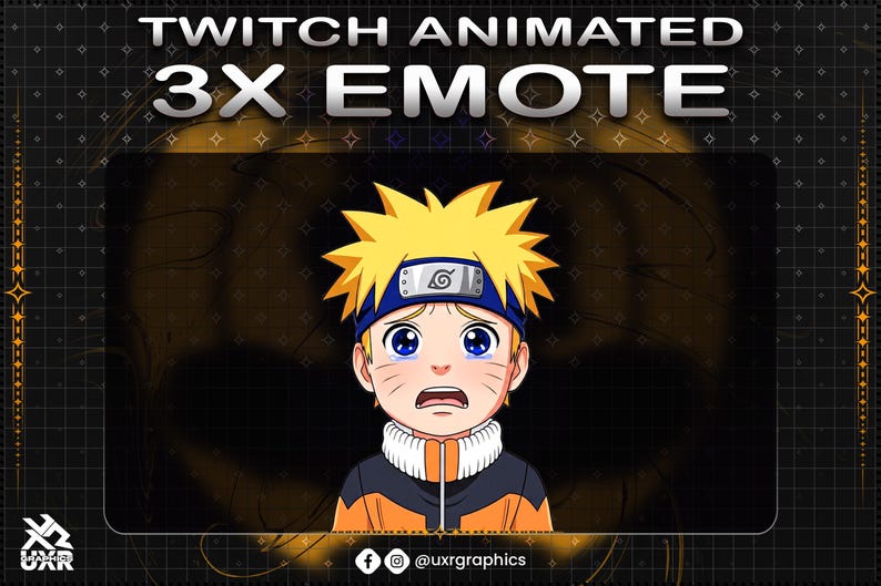 Shinobi Ninja Emote Pack | Anime Inspired Chibi Stickers for Twitch ...