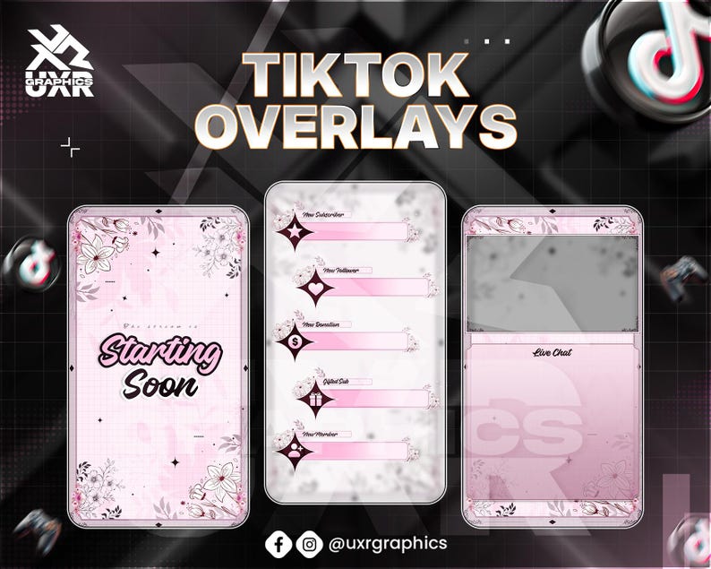 Custom Twitch & Tiktok Overlay Pack | Vertical Anime Pokémon Poker ...