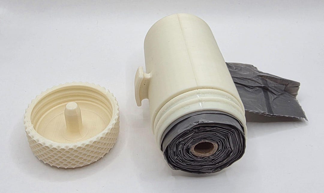 Dog Poop Bag Dispenser. 3d-printed From PLA. Portable or Clip-on. for ...