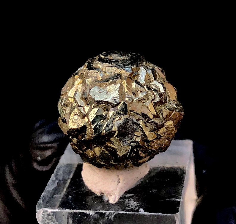 Rare Marcasite Pyrite Ball Crystal 11.9 G Unique in Shape Pakistan ...
