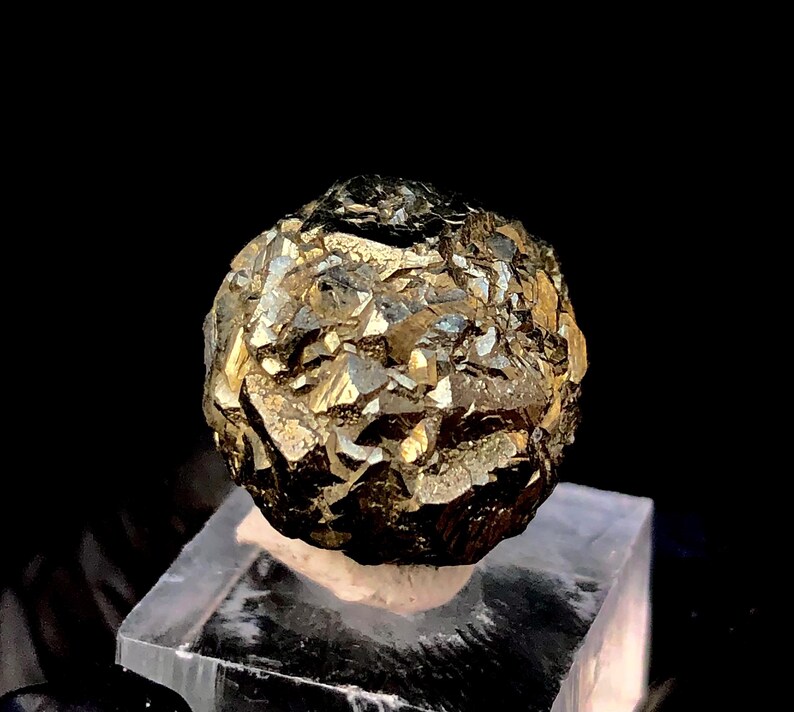 Rare Marcasite Pyrite Ball Crystal 11.9 G Unique in Shape Pakistan ...