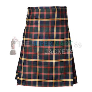 Handmade Scottish US Marine Corps Tartan Kilt: 8-yard Highland Kilt ...