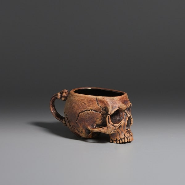Skull Tea Cup - Etsy