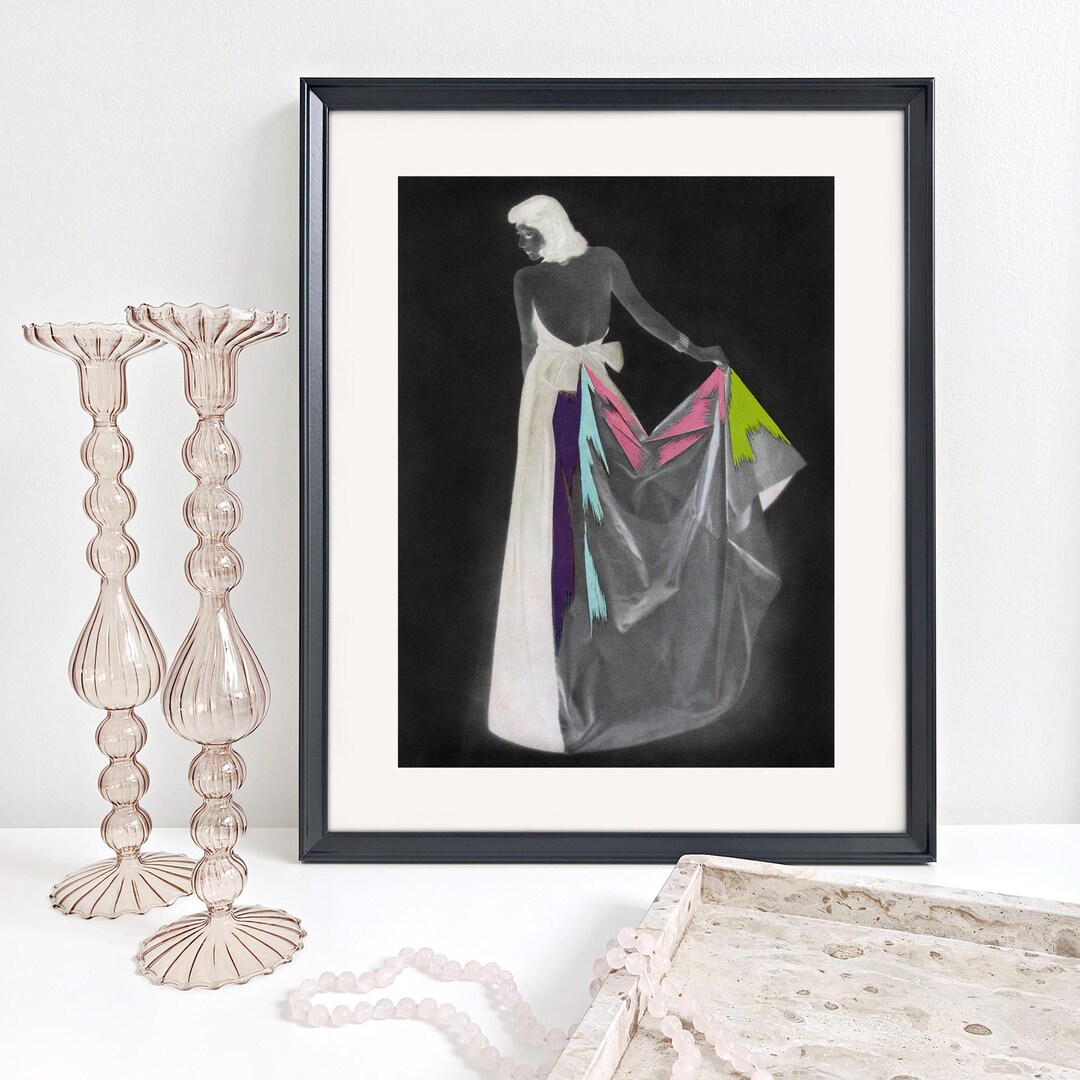 Madame Grès (alix) Dress by Man Ray 1937, Fashion Photography, French ...